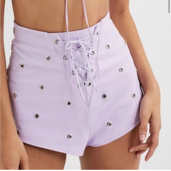 For Love And Lemons | Shorts | Nwt For Love And Lemons Roxie Rivit Fest ...